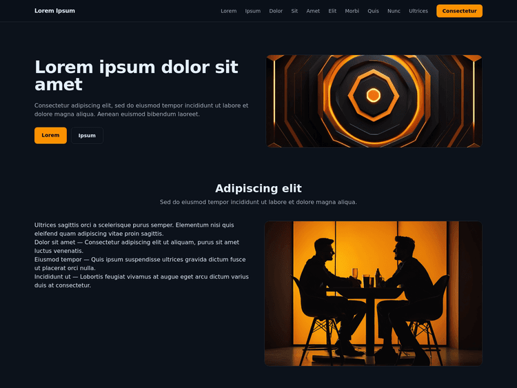 STEM Camp Website Template