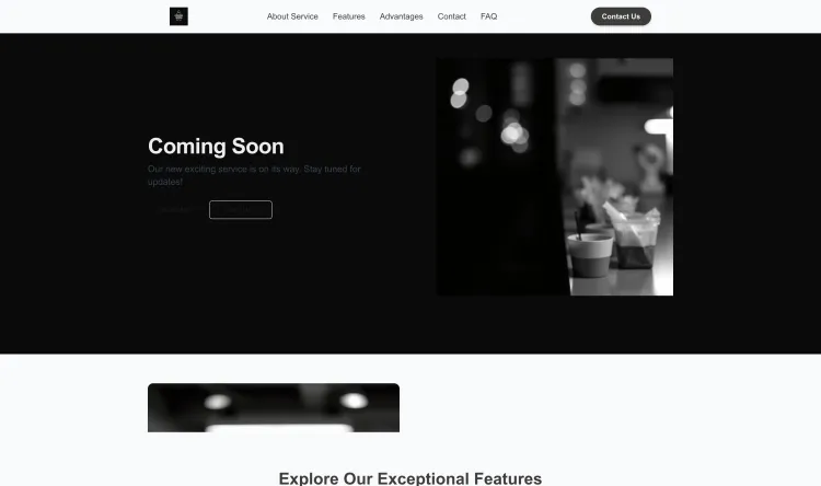 Coming Soon Website Template