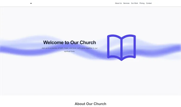 Church (Simple) Website Template